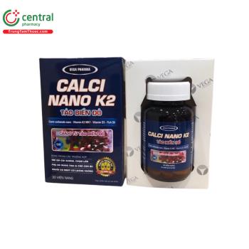 Thuốc Calci Nano K2 Tảo biển đỏ (Lọ 30 viên) giúp xương chắc khỏe