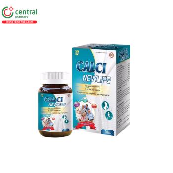 Thuốc Calci NewLife - Hỗ trợ phát triển chiều cao, sức khoẻ xương
