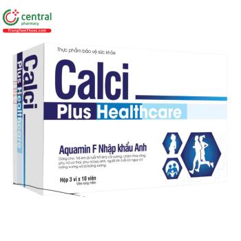 Thuốc Calci Plus Healthcare bổ sung Canxi, giúp xương răng chắc khỏe