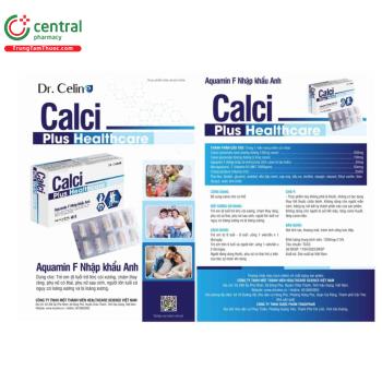 Thuốc Calci Plus Healthcare bổ sung Canxi, giúp xương răng chắc khỏe