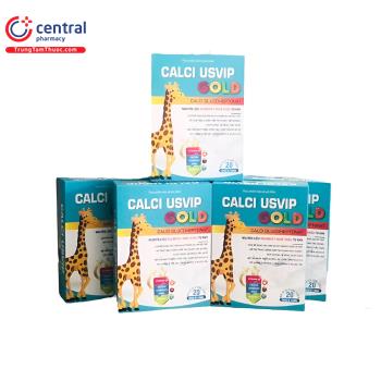 [CHÍNH HÃNG] Calci Usvip Gold giúp bé phát triển chiều cao vượt trội