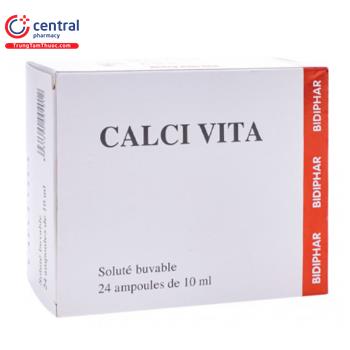 [CHÍNH HÃNG] Thuốc Calci Vita: Sử dụng cho trẻ em còi xương, chậm lớn
