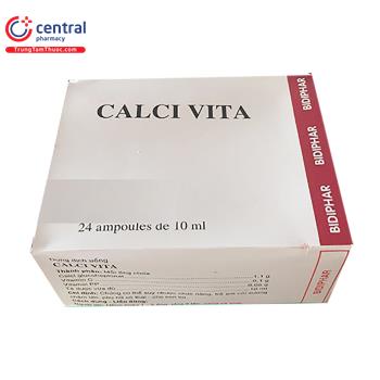 [CHÍNH HÃNG] Thuốc Calci Vita: Sử dụng cho trẻ em còi xương, chậm lớn
