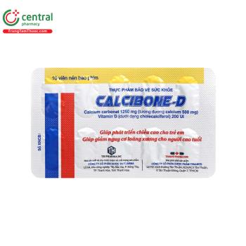 Thuốc Calcibone D - Hỗ trợ phát triển chiều cao cho trẻ em