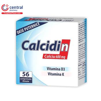 [CHÍNH HÃNG] Thuốc Calcidin Natur Produkt Pharma (hộp 56 viên uống)