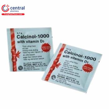 Thuốc Calcinol-1000 - Thuốc cung cấp vitamin và khoáng chất