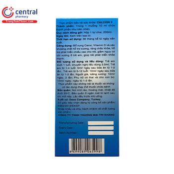 [CHÍNH HÃNG] Calcion 3 - Trợ thủ giúp trẻ phát triển chiều cao
