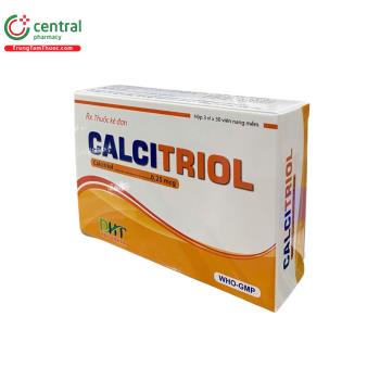 Thuốc Calcitriol 0.25mcg DHT: Điều trị và dự phòng loãng xương
