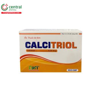 Thuốc Calcitriol 0.25mcg DHT: Điều trị và dự phòng loãng xương
