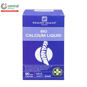 Bio Calcium Liquid bổ sung canxi vitamin D giúp xương chắc khỏe.