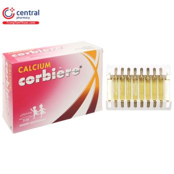Thuốc Calcium Corbiere 5ml bổ sung Calci: cách dùng và lưu ý