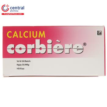 Thuốc Calcium Corbiere 5ml bổ sung Calci: cách dùng và lưu ý