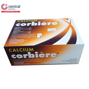 Thuốc Calcium Corbiere 10ml: tác dụng, cách dùng, giá bán