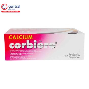 Thuốc Calcium Corbiere 5ml bổ sung Calci: cách dùng và lưu ý