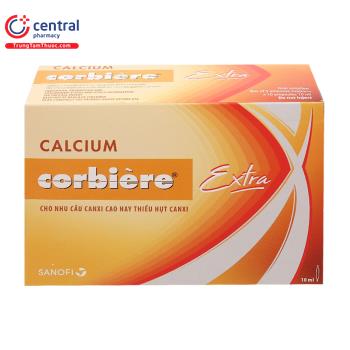 Thuốc Calcium Corbiere Extra bổ sung canxi, cho xương chắc khỏe