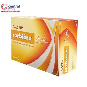 Thuốc Calcium Corbiere Extra bổ sung canxi, cho xương chắc khỏe