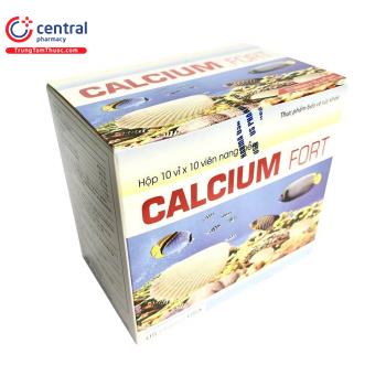 [CHÍNH HÃNG] Thuốc Calcium Fort US Pharma USA (Hộp 10 vỉ x 10 viên)