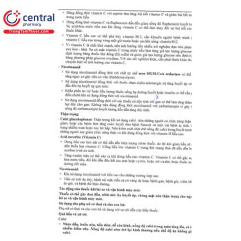 [CHÍNH HÃNG] Thuốc Calcium-Nic Plus bổ sung canxi hoặc vitamin C
