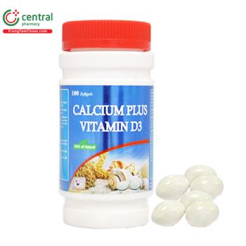 Thuốc Calcium Plus Vitamin D3 bổ sung Canxi và vitamin D3 cho cơ thể