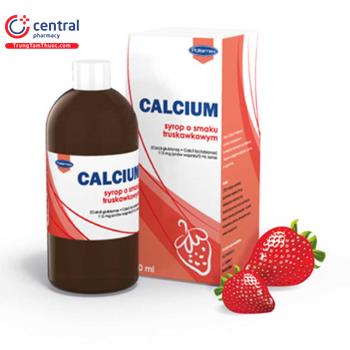 Thuốc Calcium Polfarmex syrup bổ sung Canxi cho trẻ cao lớn hơn