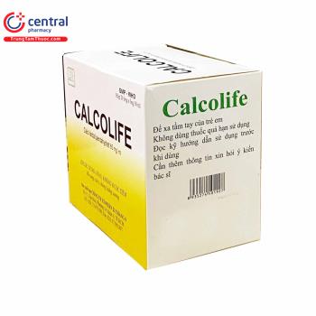 Thuốc Calcolife 65mg ống 10ml điều trị thiếu canxi, ngừa loãng xương