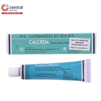Thuốc Calcrem - Thuốc điều trị nấm da, nấm móng tay, kẽ chân