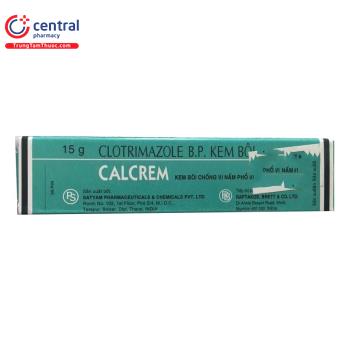 Thuốc Calcrem - Thuốc điều trị nấm da, nấm móng tay, kẽ chân