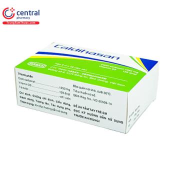 [CHÍNH HÃNG] Thuốc Caldihasan 1250mg phòng và điều trị loãng xương