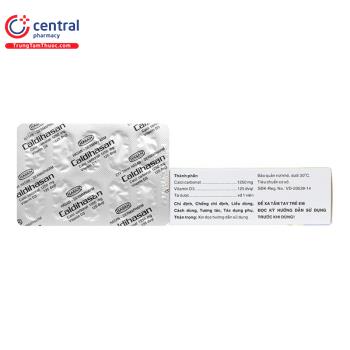 [CHÍNH HÃNG] Thuốc Caldihasan 1250mg phòng và điều trị loãng xương