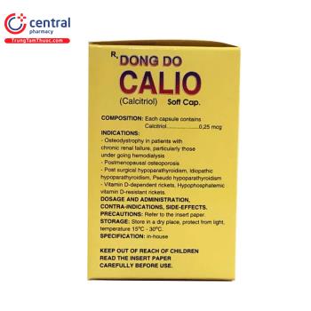Thuốc Dong Do Calio - Điều trị loạn dưỡng xương do suy thận, mãn kinh