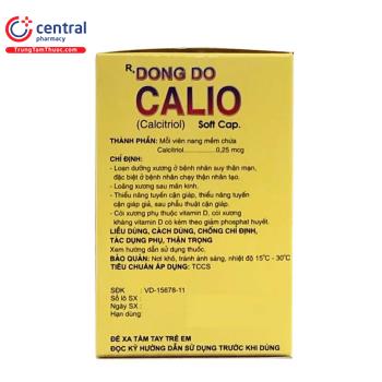 Thuốc Dong Do Calio - Điều trị loạn dưỡng xương do suy thận, mãn kinh