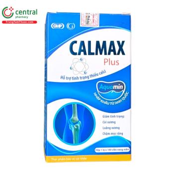 Calmax Plus bổ sung calci và vitamin D3, hỗ trợ xương, răng chắc khỏe