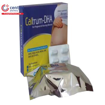 Thuốc Caltrum - DHA cung cấp dưỡng chất cần thiết nhất cho thai nhi