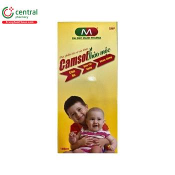 Camsol Thảo Mộc - Hỗ trợ hạn chế ho, rát họng, khản tiếng