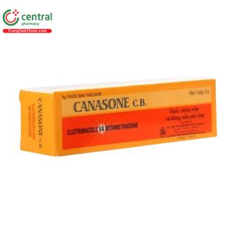Thuốc Canasone C.B. trị nấm ngoài da, nấm candida giá bao nhiêu?