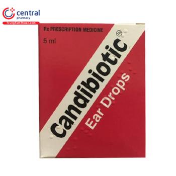 [CHÍNH HÃNG] Thuốc nhỏ tai Candibiotic - Trị viêm, ngứa, dị ứng ở tai
