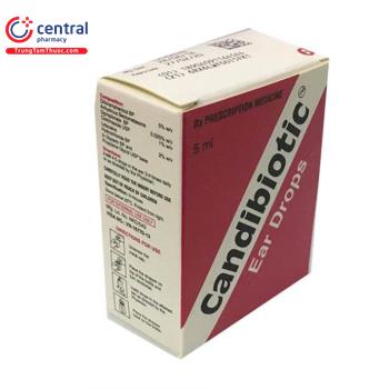 [CHÍNH HÃNG] Thuốc nhỏ tai Candibiotic - Trị viêm, ngứa, dị ứng ở tai