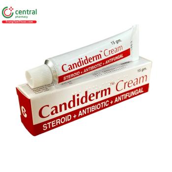 Thuốc Candiderm Cream Glenmark điều trị các bệnh nhiễm trùng da