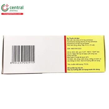Thuốc Carbidopa Levodopa 25/250mg Evertogen - Điều trị bệnh Parkinson
