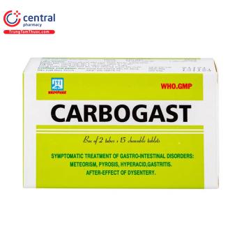 [CHÍNH HÃNG] Thuốc Carbogast Nadyphar - điều trị chứng bệnh dạ dày