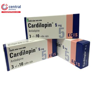 Thuốc Cardilopin 5mg: Công dụng, liều dùng, chống chỉ định