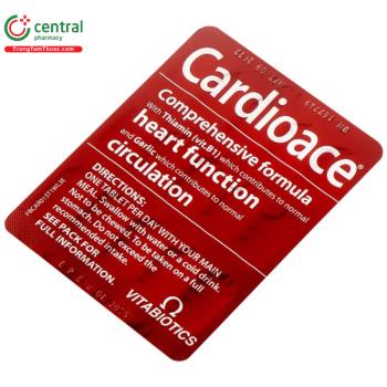 Thuốc Cardioace Heart Support - Giúp tăng cường sức khỏe tim mạch