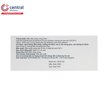 Thuốc Carsil 90mg - Thuốc bổ gan từ thiên nhiên an toàn, hiệu quả