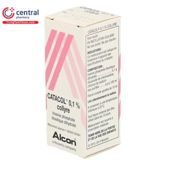 Thuốc Catacol 0.1%: Cách dùng – liều dùng, lưu ý khi sử dụng