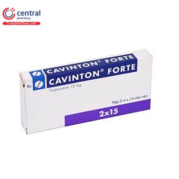 [CHÍNH HÃNG] Thuốc Cavinton Forte 10mg trị rối loạn tuần hoàn não