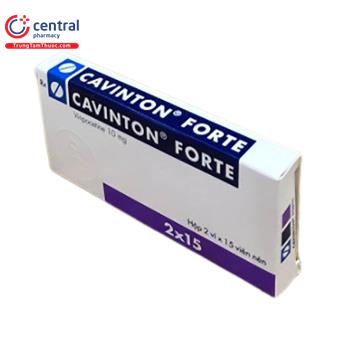 [CHÍNH HÃNG] Thuốc Cavinton Forte 10mg trị rối loạn tuần hoàn não