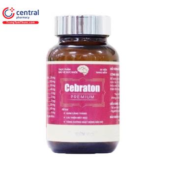 [CHÍNH HÃNG] Thuốc Cebraton Premium giảm đau đầu mất ngủ