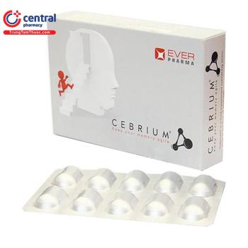 [CHÍNH HÃNG] Thuốc Cebrium: Hỗ trợ tăng cường hoạt động não bộ