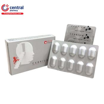 [CHÍNH HÃNG] Thuốc Cebrium: Hỗ trợ tăng cường hoạt động não bộ