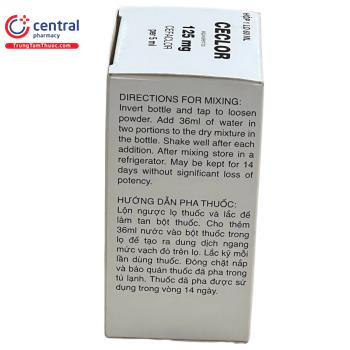 [CHÍNH HÃNG] Thuốc Ceclor 125mg/5ml 60ml điều trị nhiễm khuẩn
